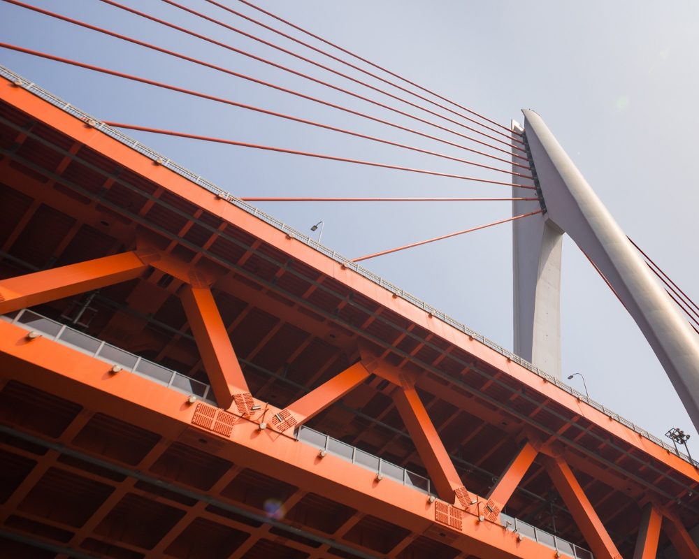 How are TMT bars used in bridge construction