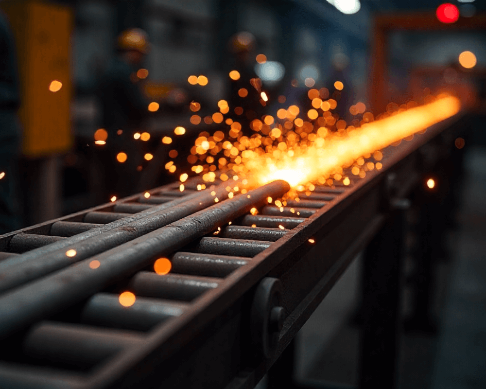 How TMT Bars Are Manufactured: Step-by-Step Process Explained - Kenza TMT